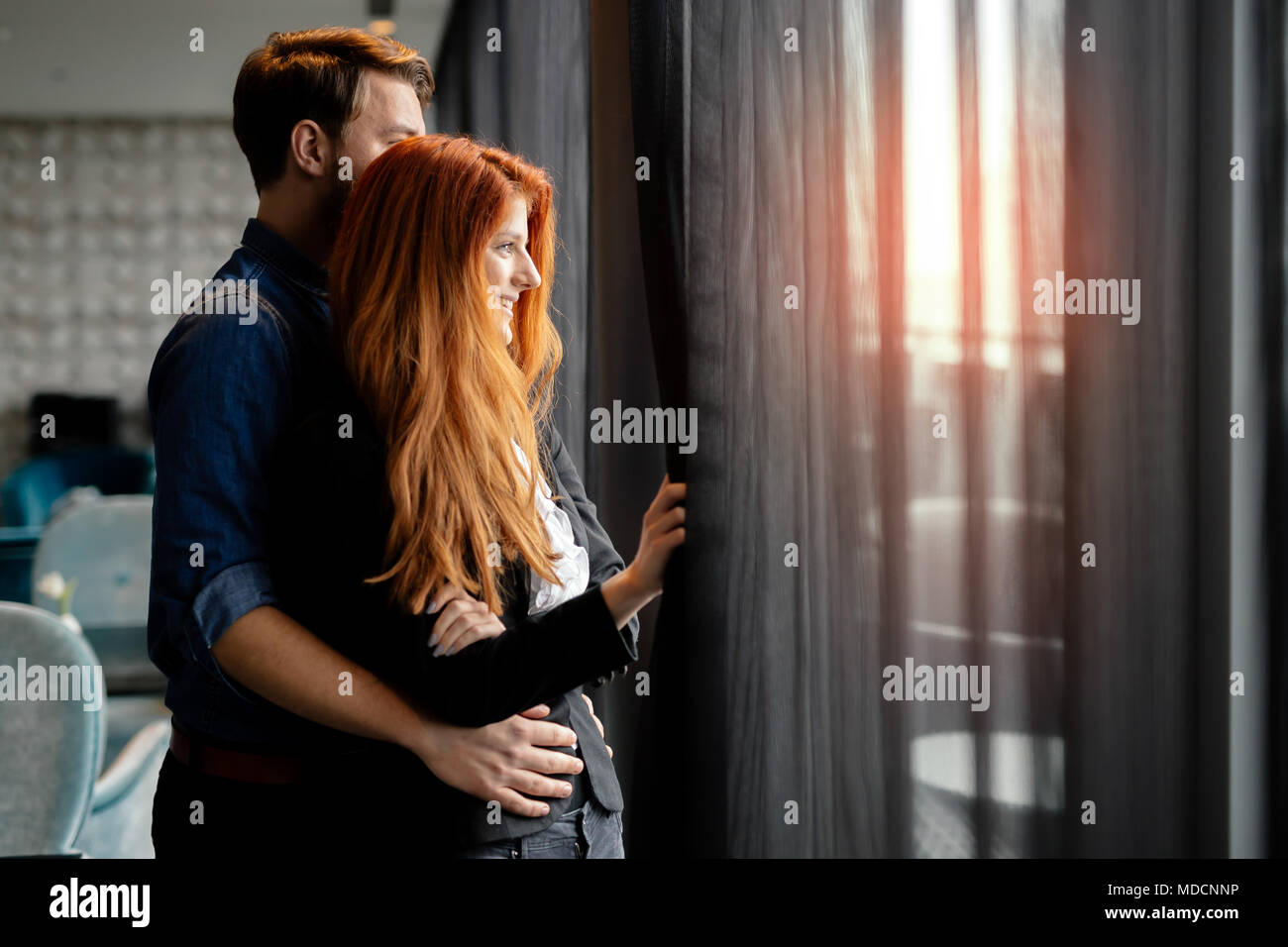 Lovers window hi-res stock photography and images - Alamy