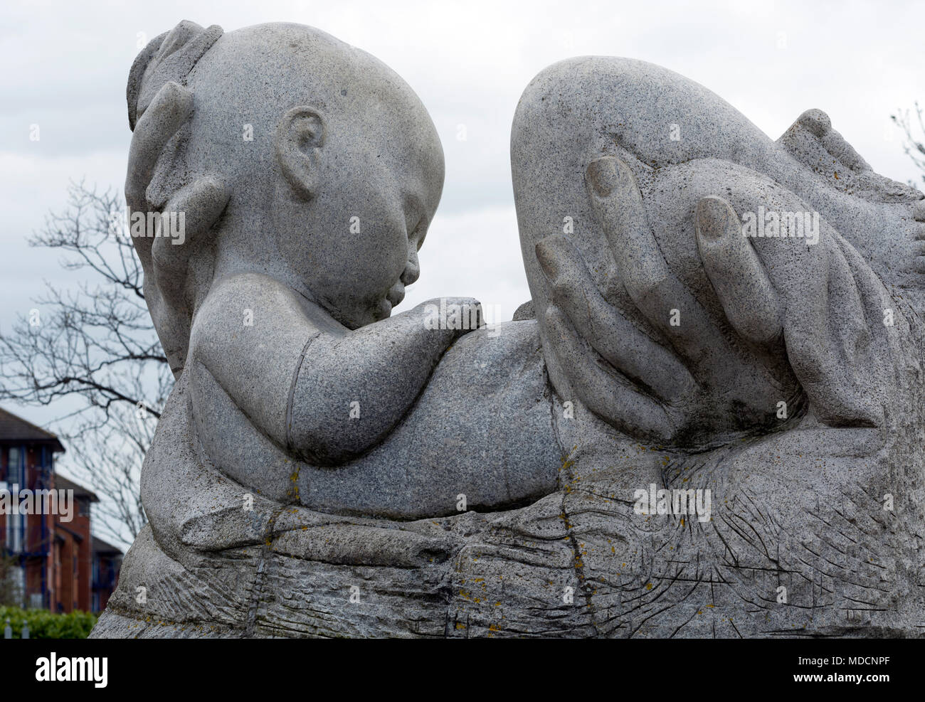"Newborn" sculpture by Michael Pegler, Castle Vale, Birmingham, UK ...