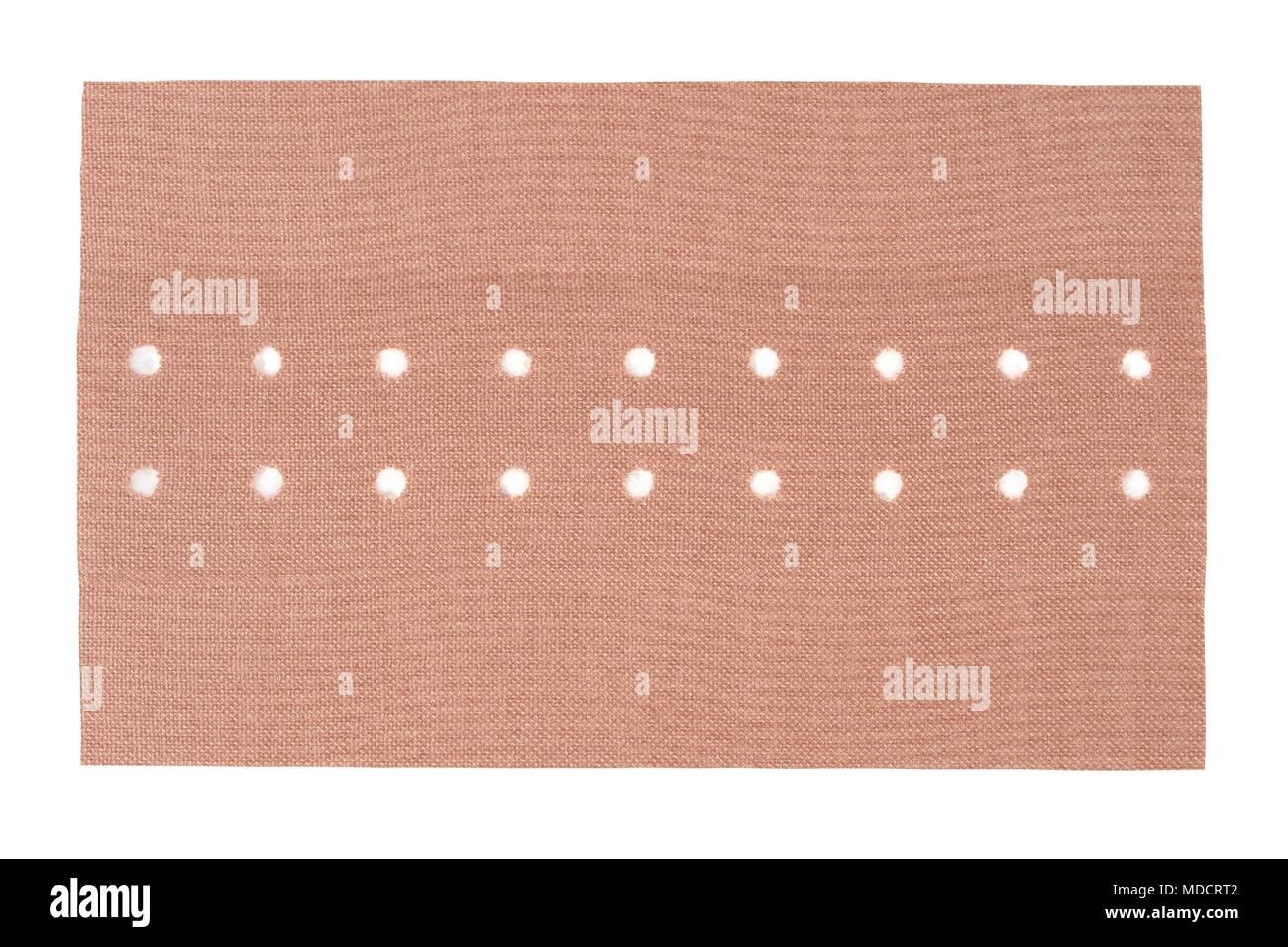 Adhesive bandage isolated on white background Stock Photo - Alamy