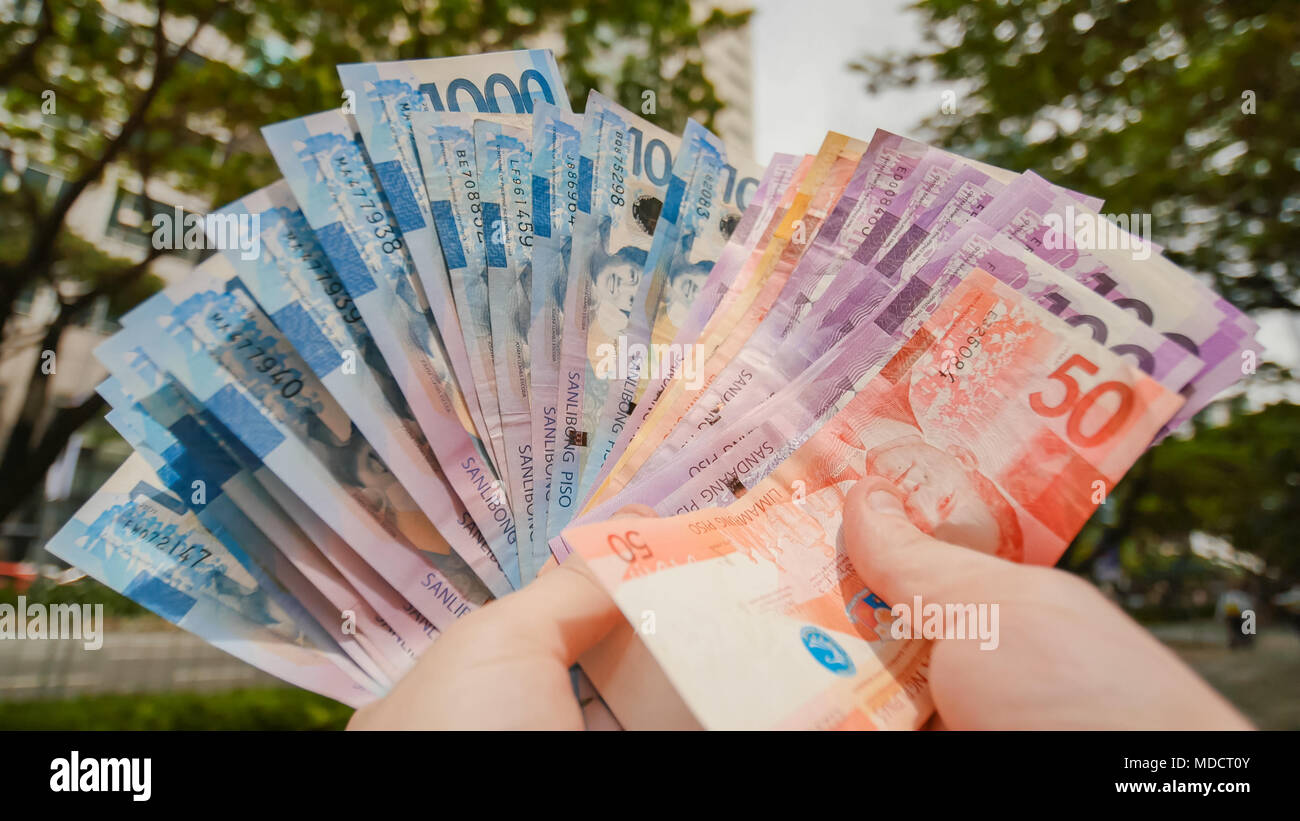 Filipino currency hi-res stock photography and images - Alamy