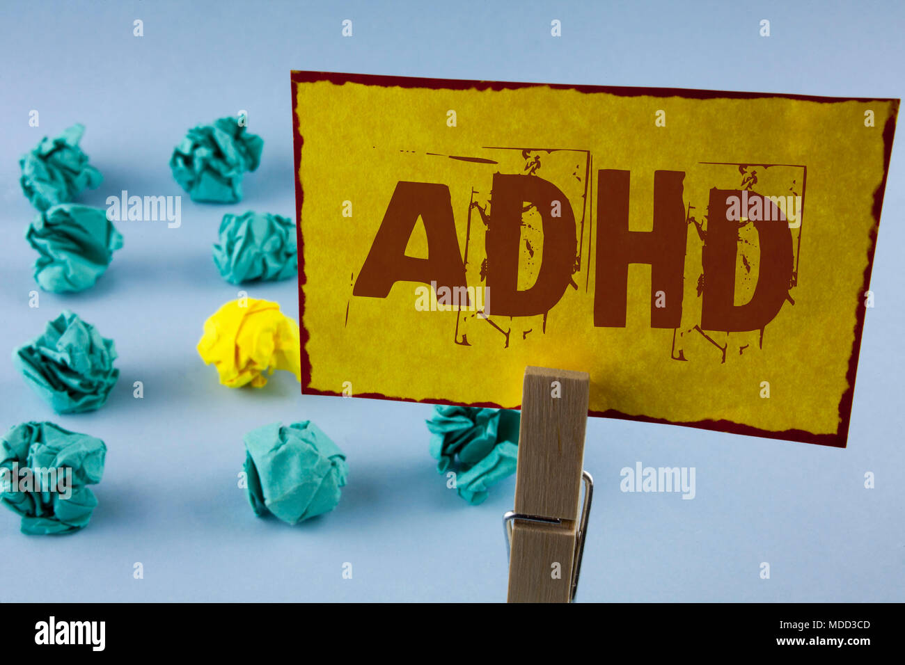 Word writing text Adhd. Business concept for Learning made easier for ...