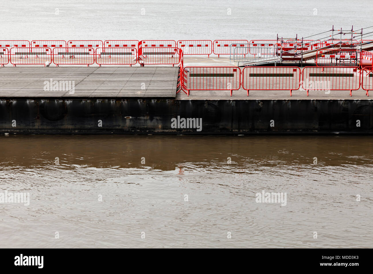On the banks of the river Scheldt (De Schelde) in Antwerp, Belgium ...