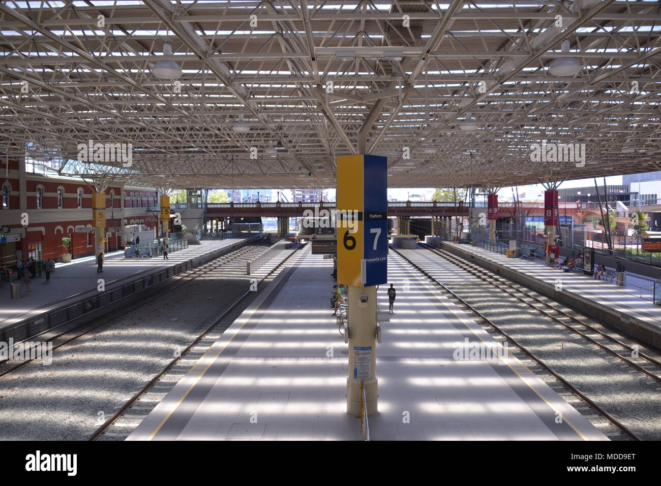 Perth railroad station hi-res stock photography and images - Alamy