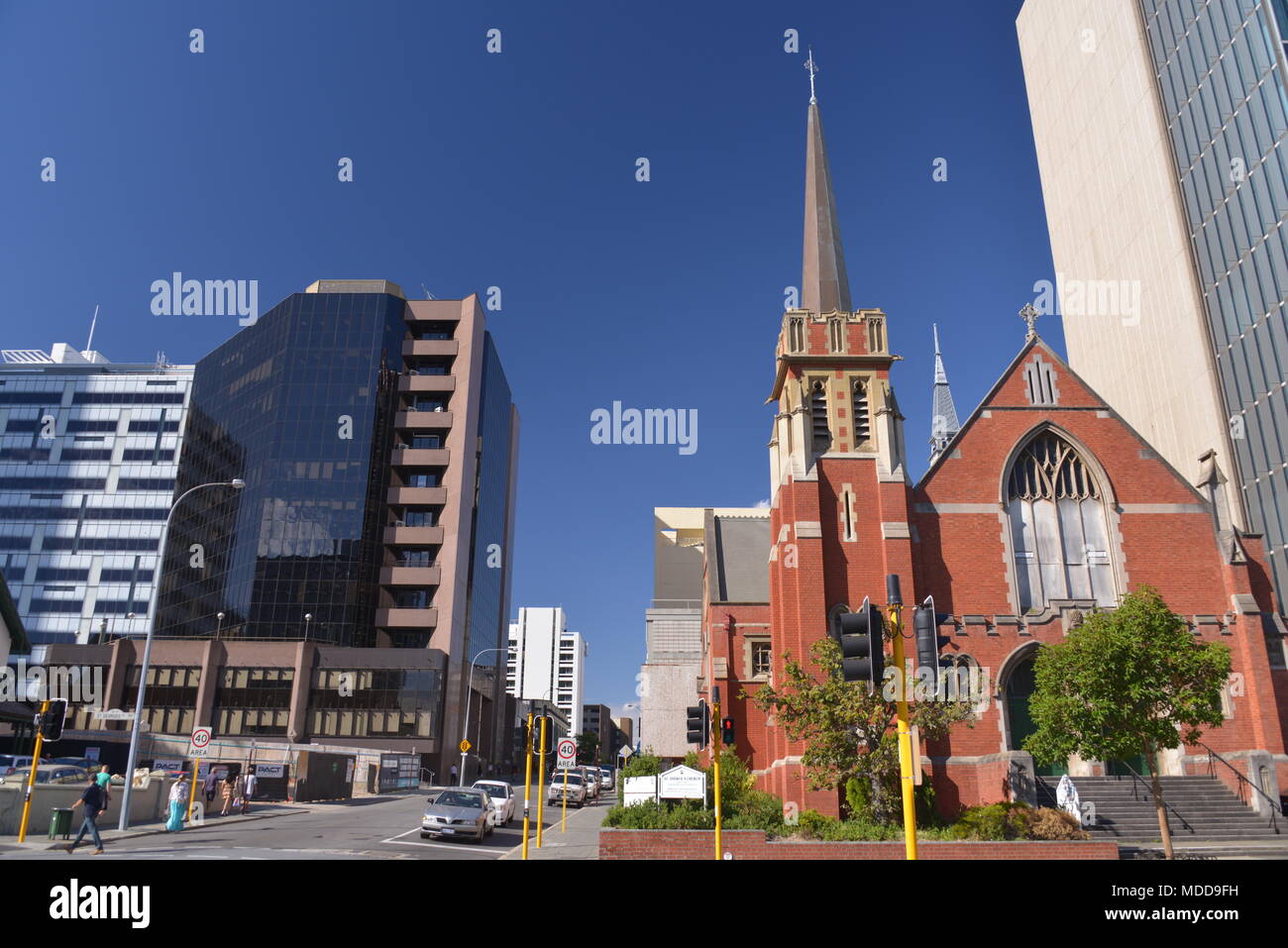Perth street view Stock Photo - Alamy