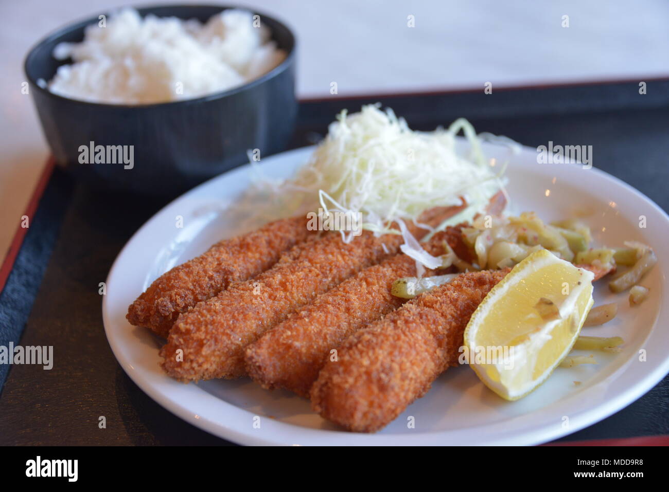 Taka Japanese cuisine fast food restaurant Stock Photo - Alamy