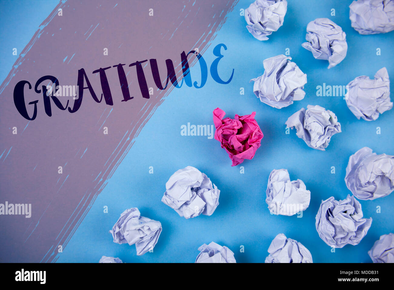 Writing note showing Gratitude. Business photo showcasing Quality of ...