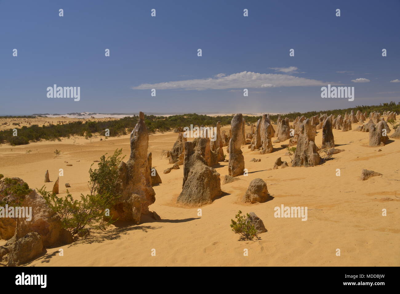 The Pinnacles schedule/The Pinnacles Stock Photo - Alamy