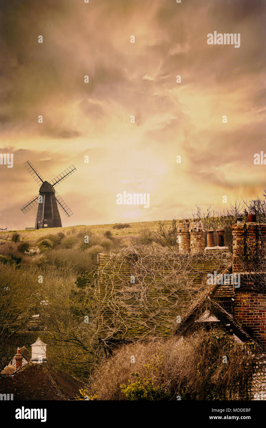 Rottingdean windmill hi-res stock photography and images - Alamy