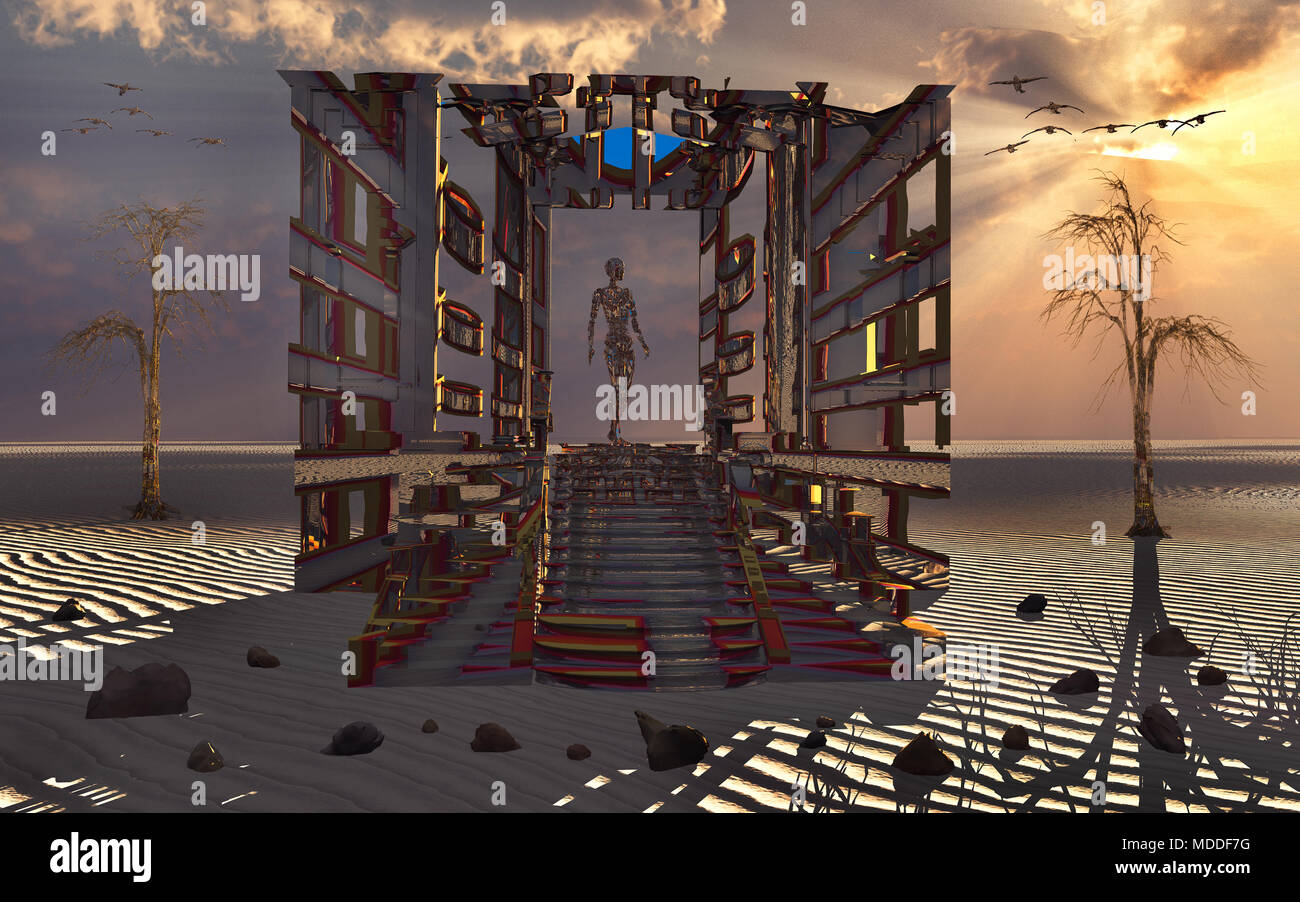 Portal of evolution hi-res stock photography and images - Alamy