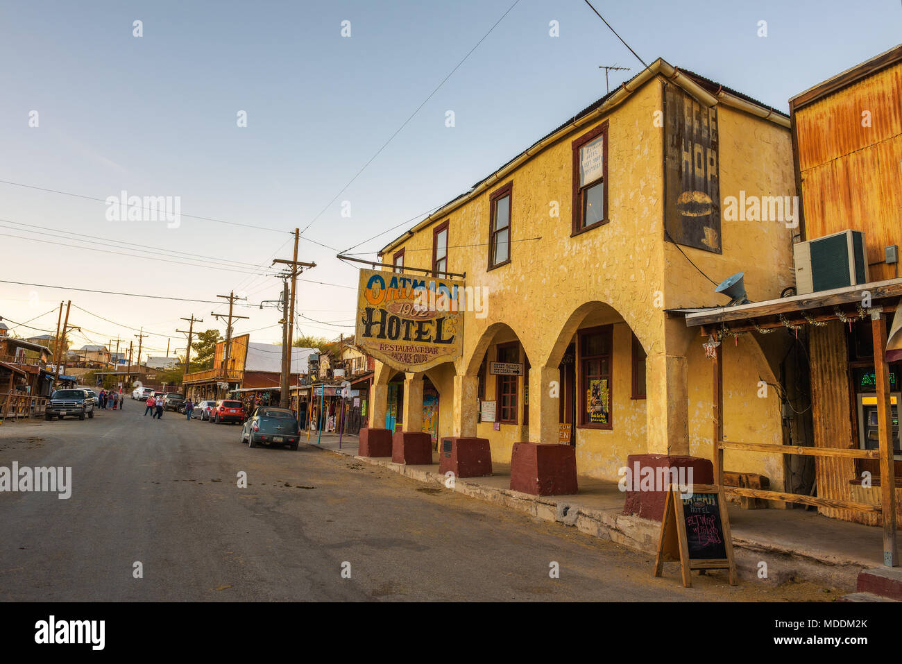 Oatman hotel on the historic Route 66 in Arizona Stock Photo - Alamy