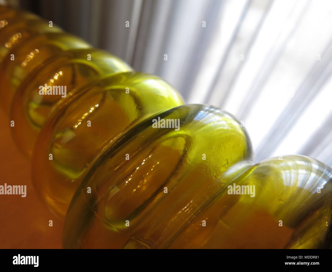 Curved decorative bottle Stock Photo - Alamy