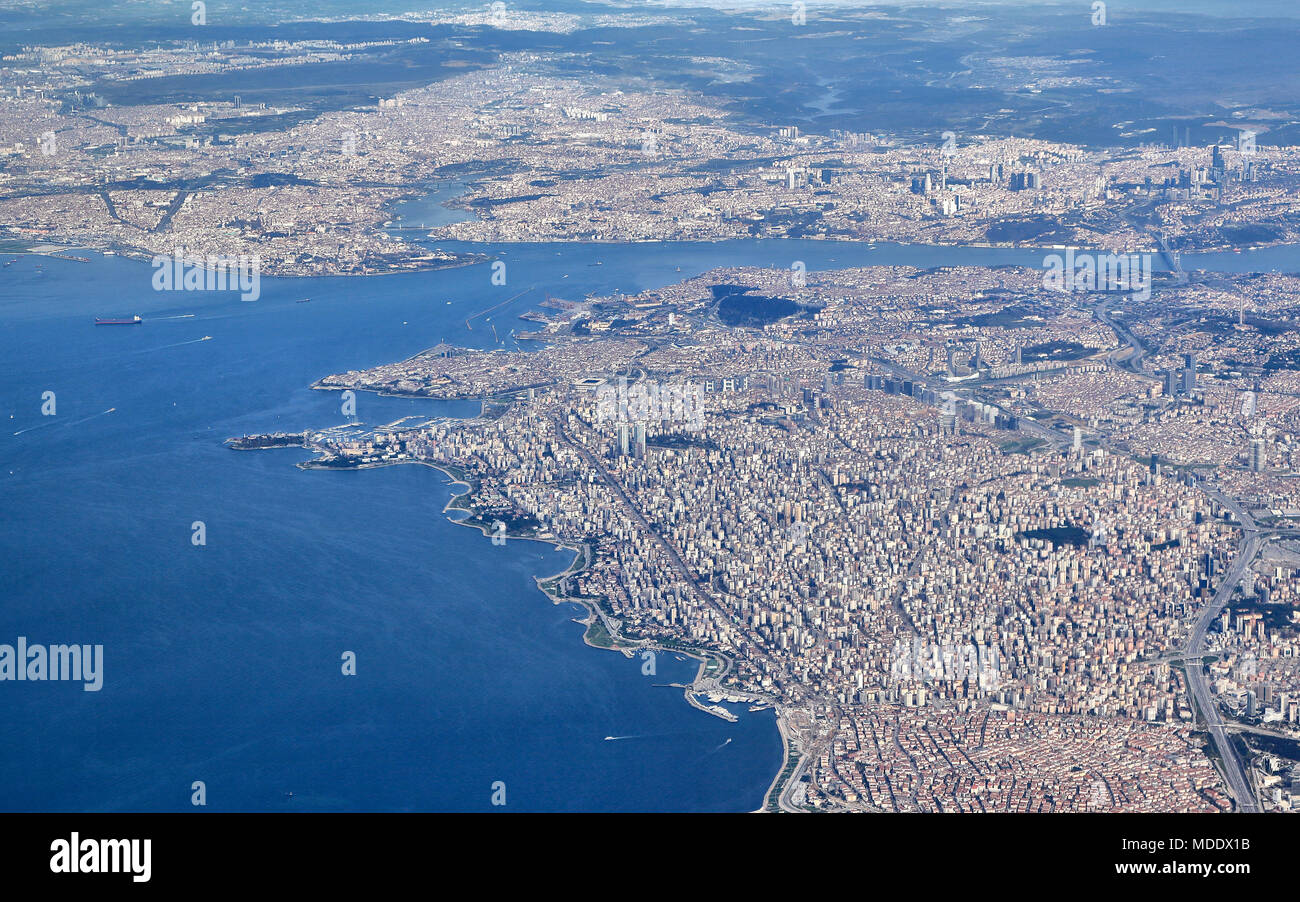 Istanbul Aerial View Stock Photo - Alamy Istanbul Aerial View Stock Photo - Alamy