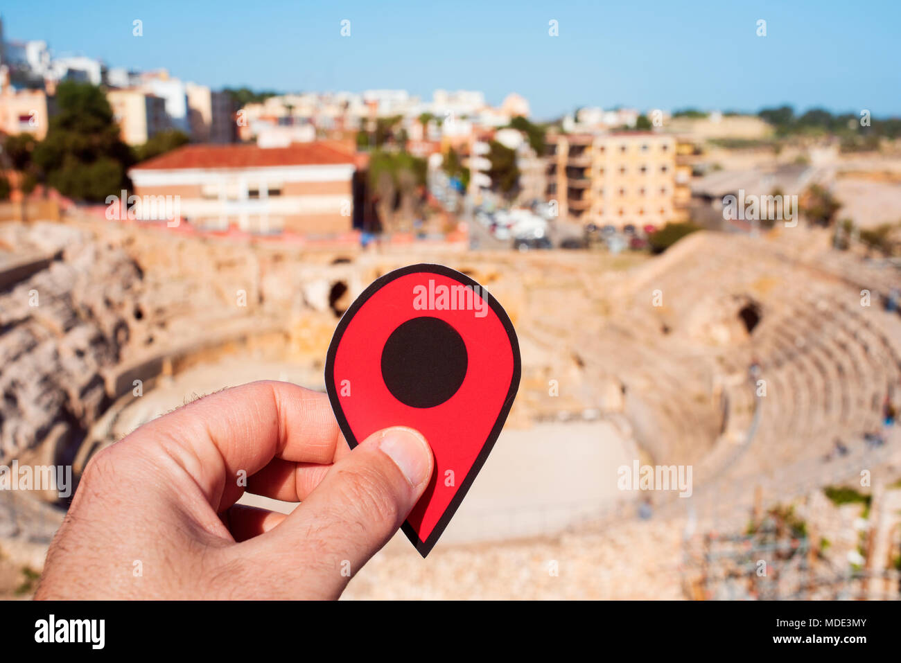 Tarragona map hi-res stock photography and images - Alamy