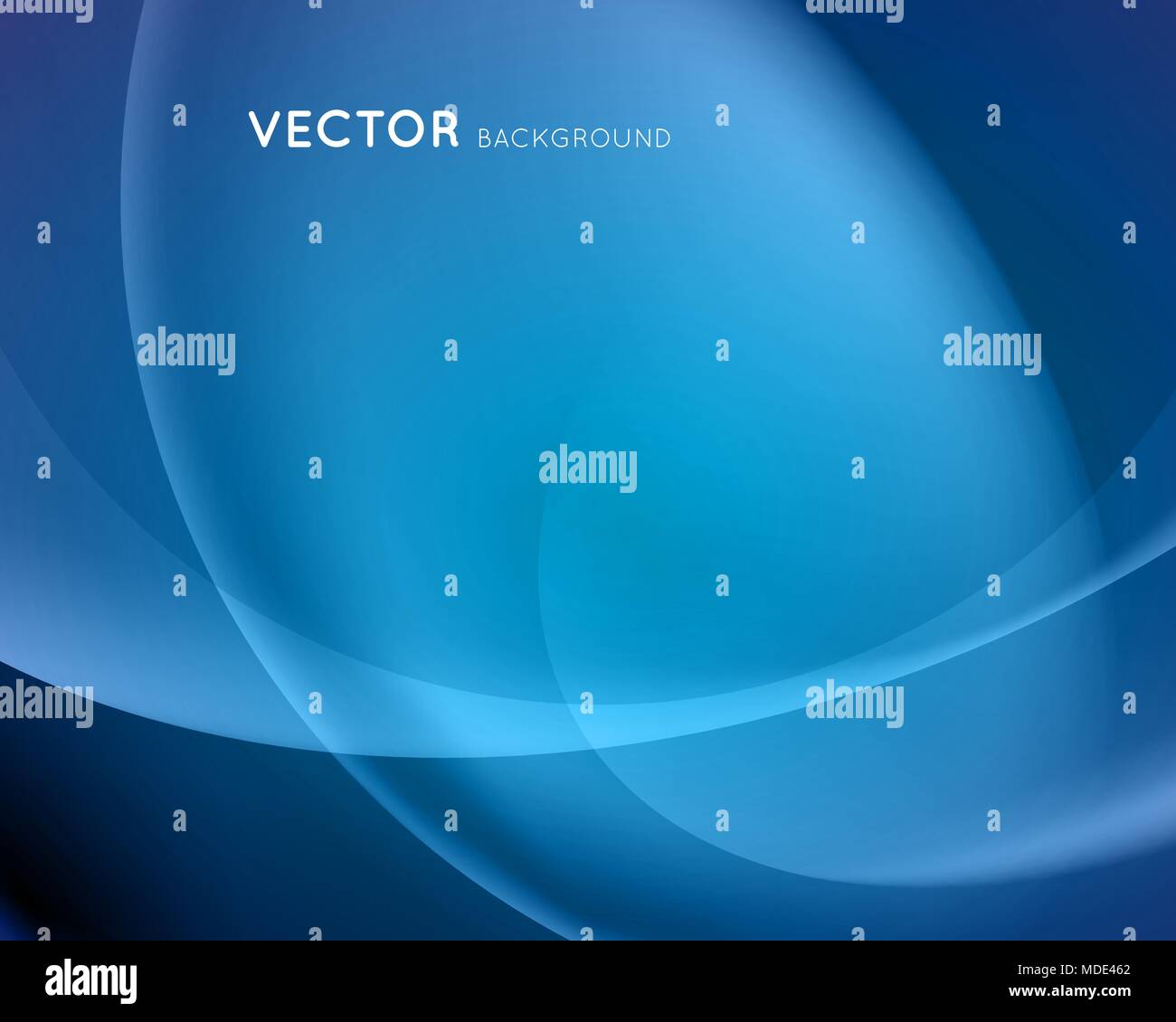 abstract blue vector background with blending colors, blurred lines and ...