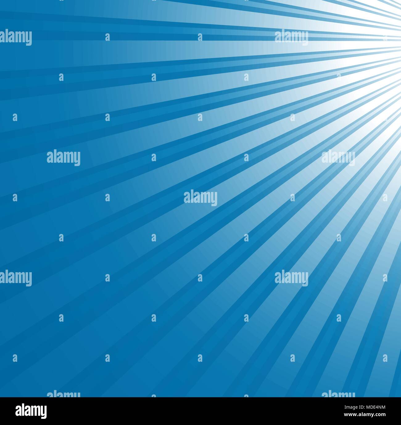 abstract blue background with sun rays Stock Vector Image & Art - Alamy