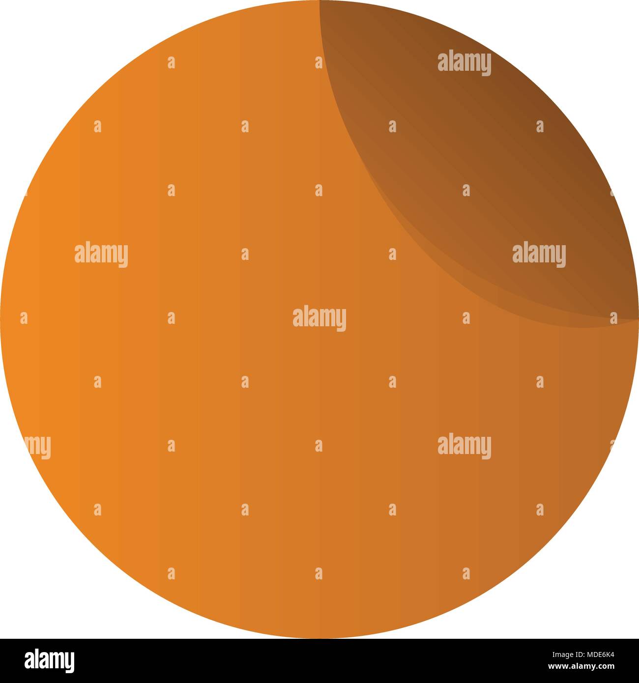 Simple sticker, button template with peel effect Stock Vector Image ...