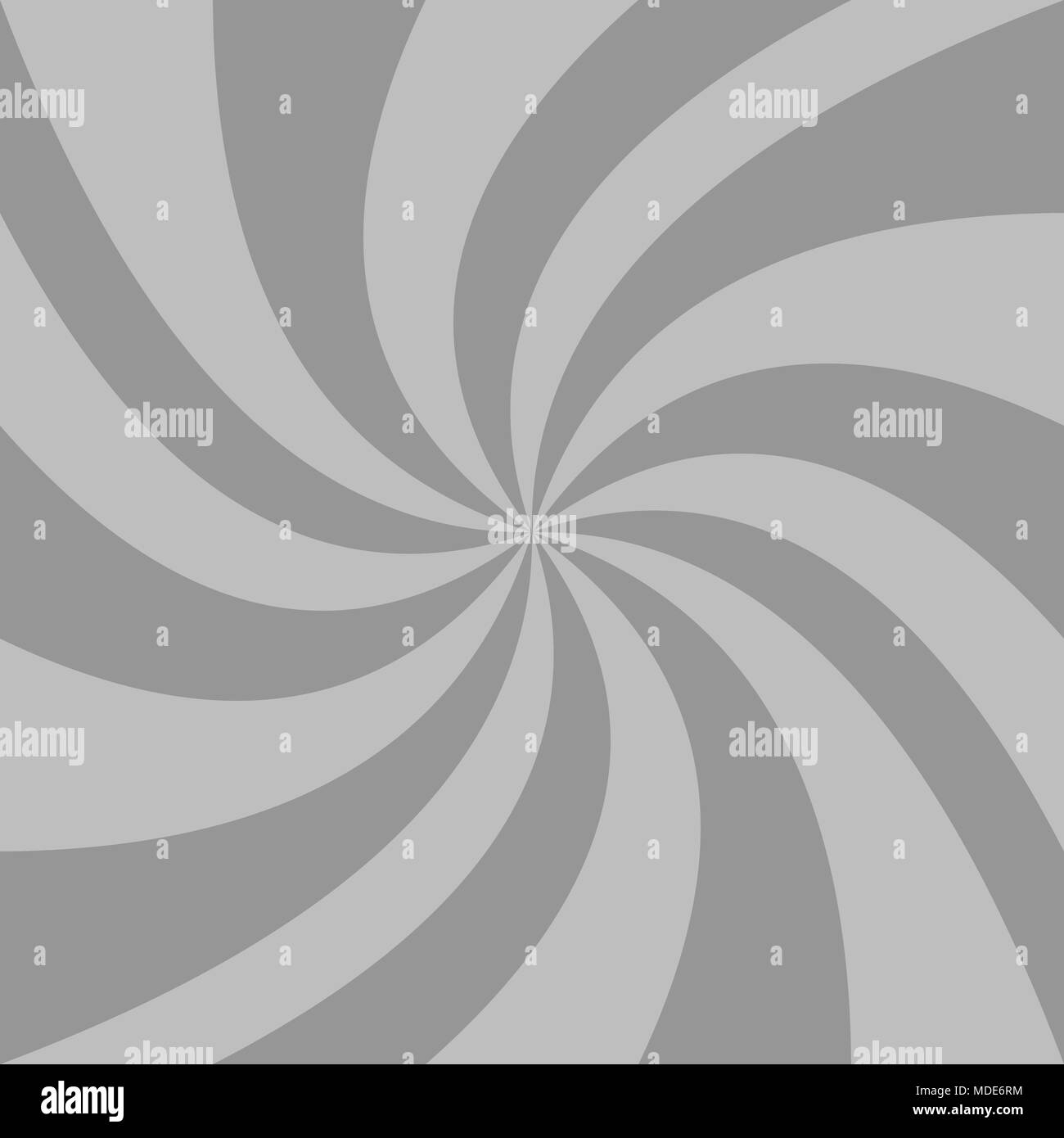 Spiral background from grey curved ray stripes Stock Vector Image & Art ...