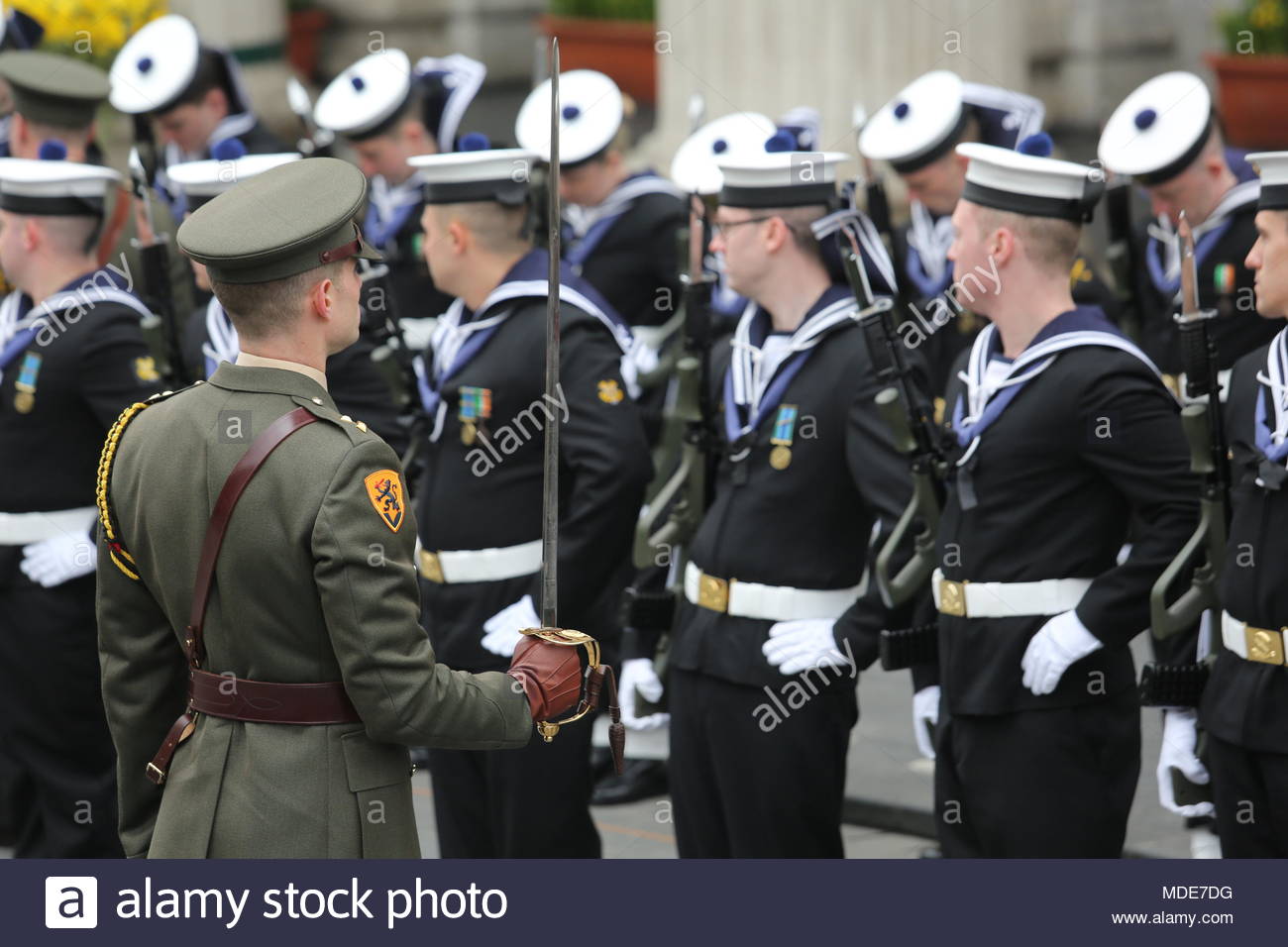 Irish cadets hi-res stock photography and images - Alamy