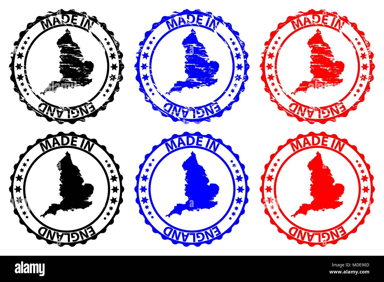 Postage stamp production england Stock Vector Images - Alamy