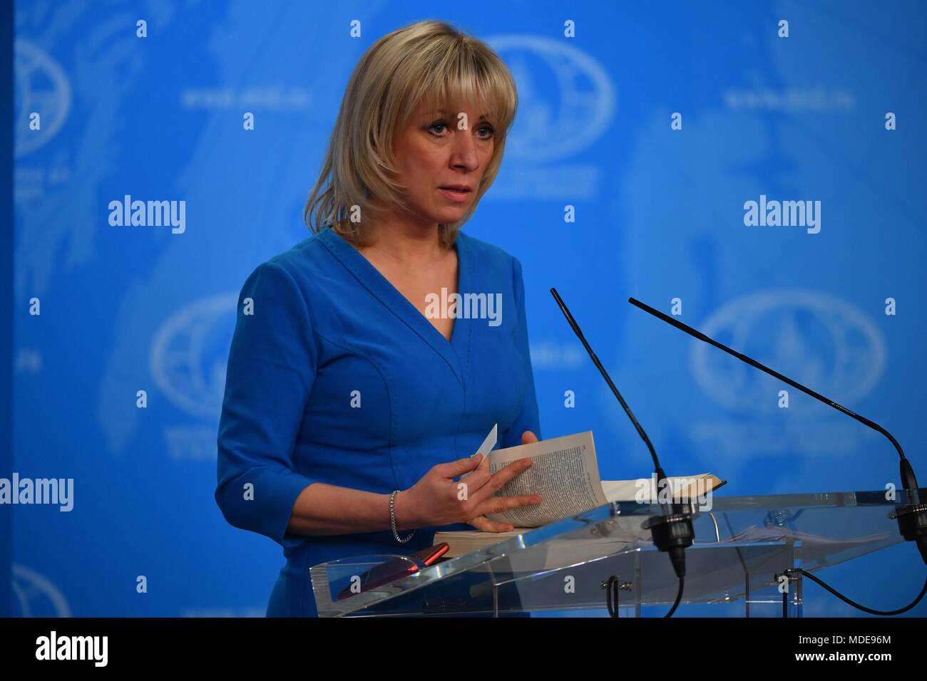 Maria Zakharova High Resolution Stock Photography and Images - Alamy