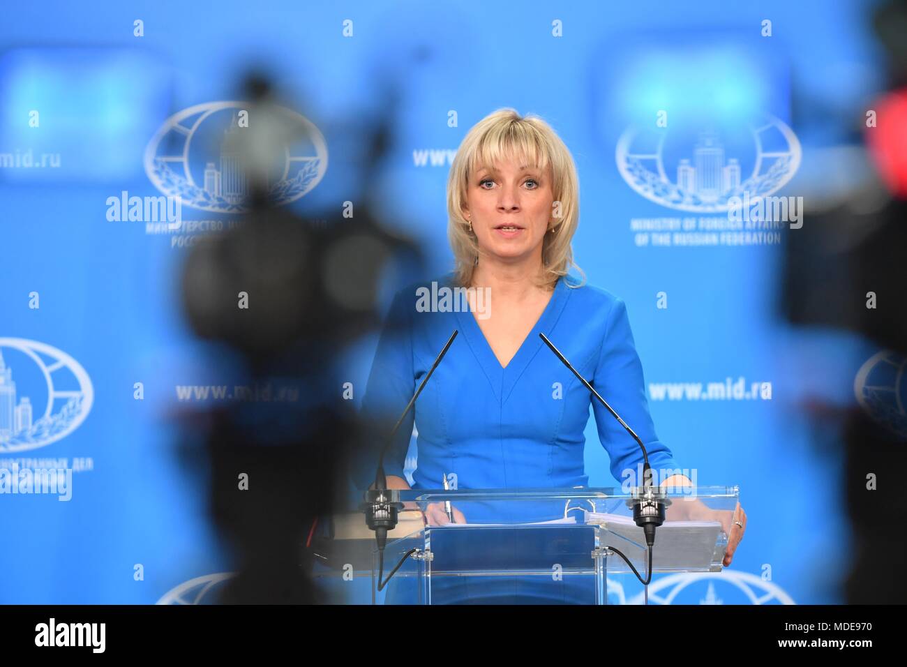 Maria Zakharova High Resolution Stock Photography and Images - Alamy