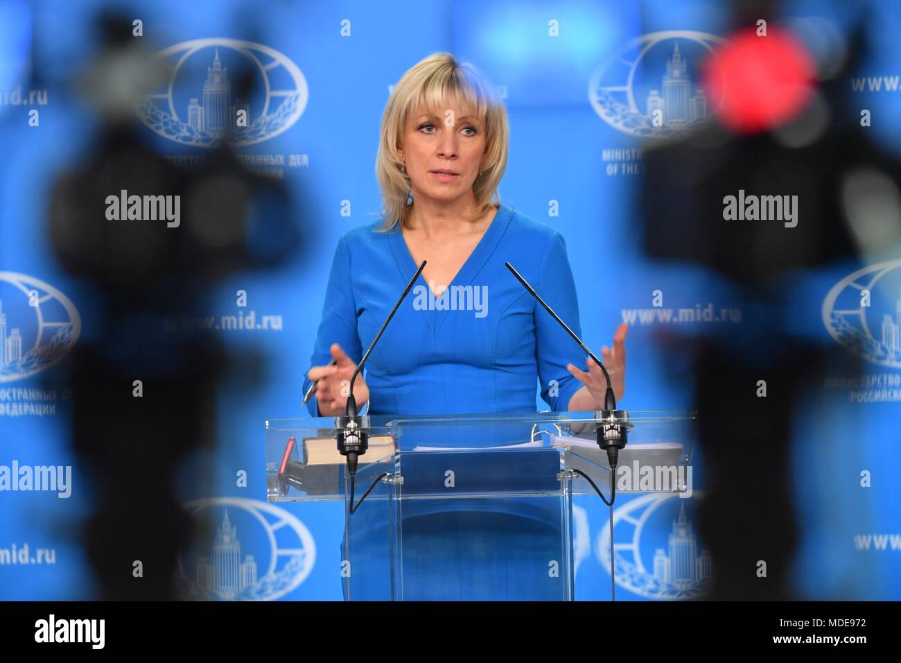 Maria Zakharova High Resolution Stock Photography and Images - Alamy