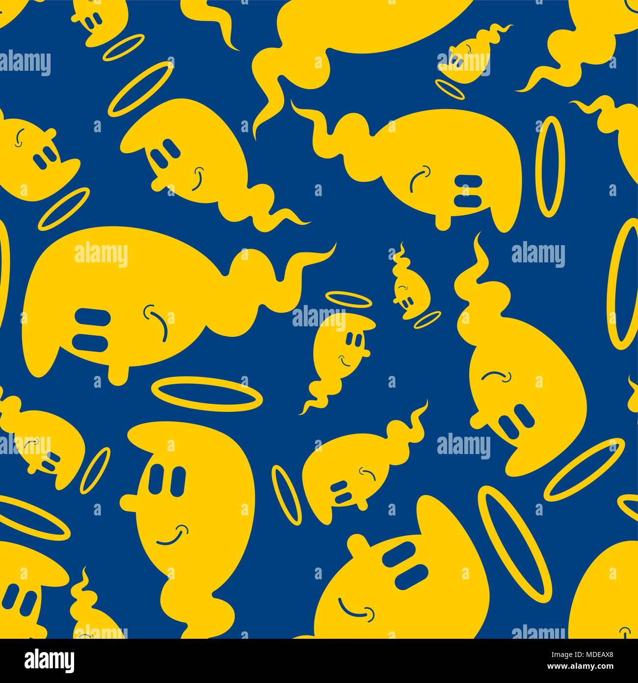 Angelic horns Stock Vector Images - Alamy