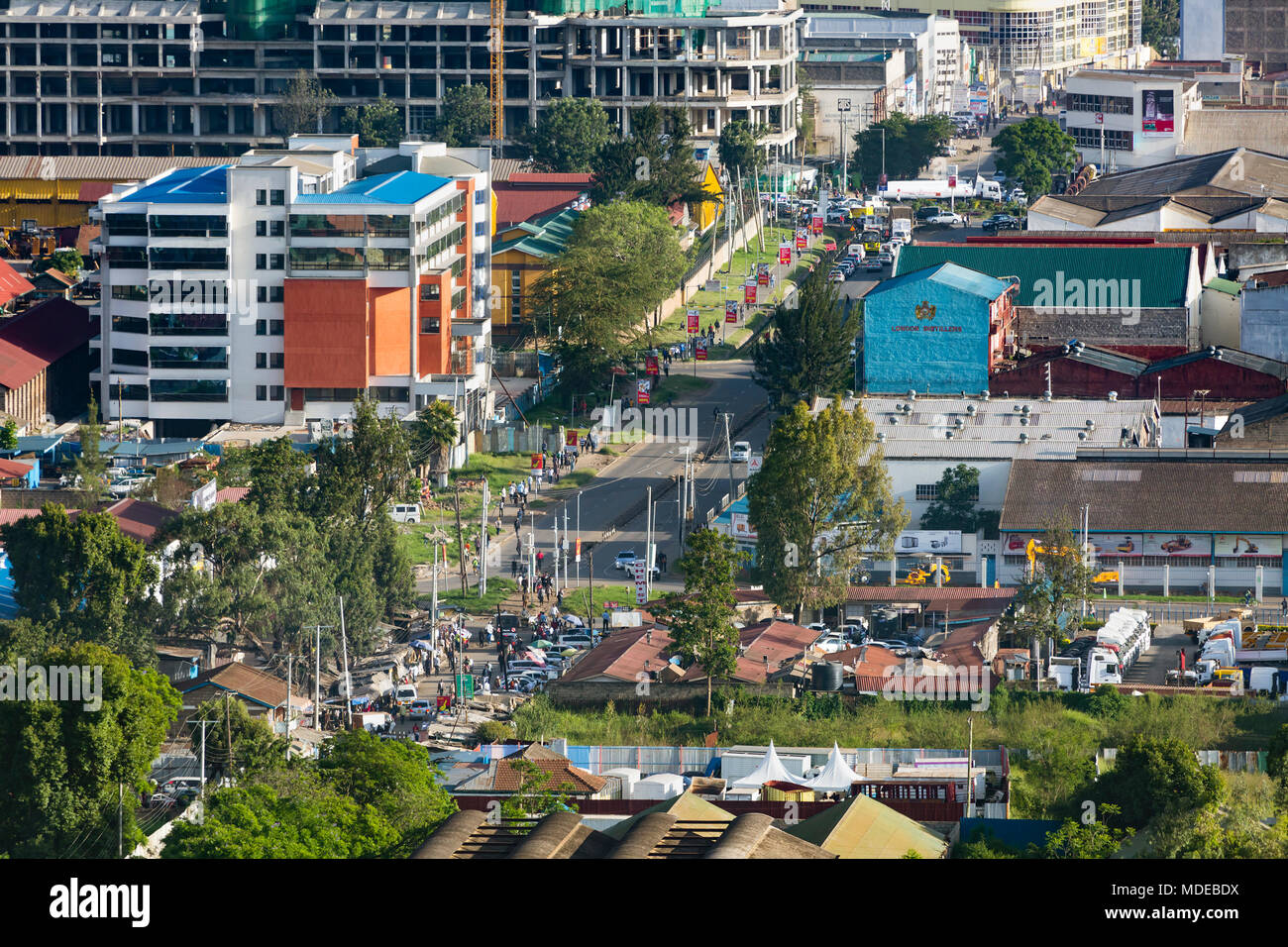 Africa kenya nairobi street hi-res stock photography and images - Alamy