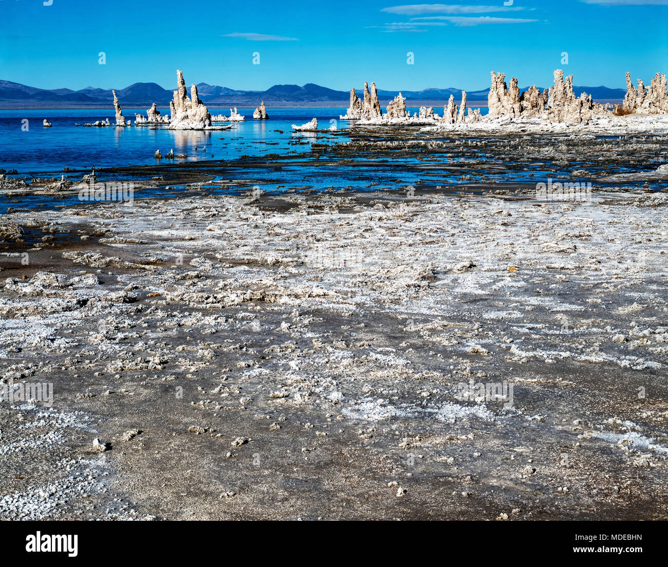 Tufa Towers in Lake Mono, CaliforniA Stock Photo - Alamy