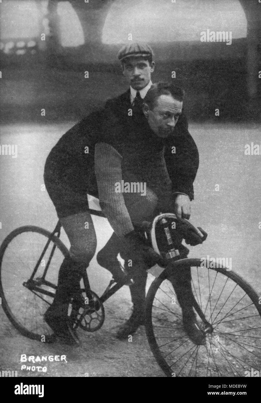 Portrait Of The Belgian Cyclist Julian Van Der Born 1872 0167