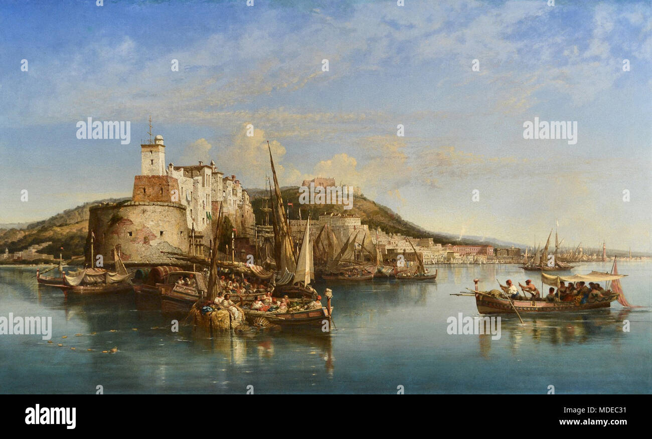 Wyld William - Bay of Naples Stock Photo - Alamy