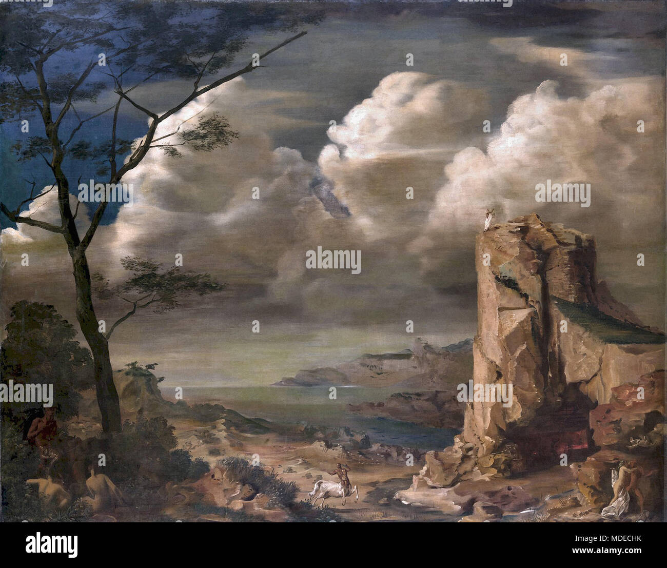 Yakovlev Aleksandr Evgenevich - Mythological Landscape Stock Photo - Alamy