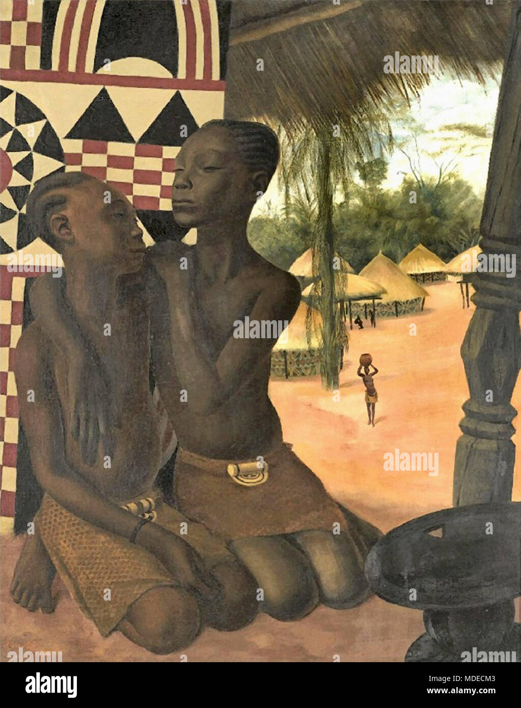 Yakovlev Aleksandr Evgenevich - Titi and Narange Stock Photo - Alamy