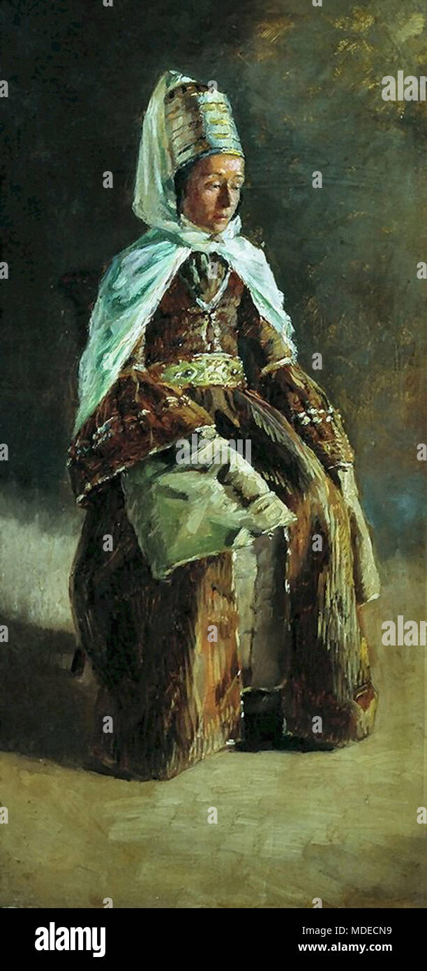 Yaroshenko Nikolai - Kabardin Woman Stock Photo - Alamy