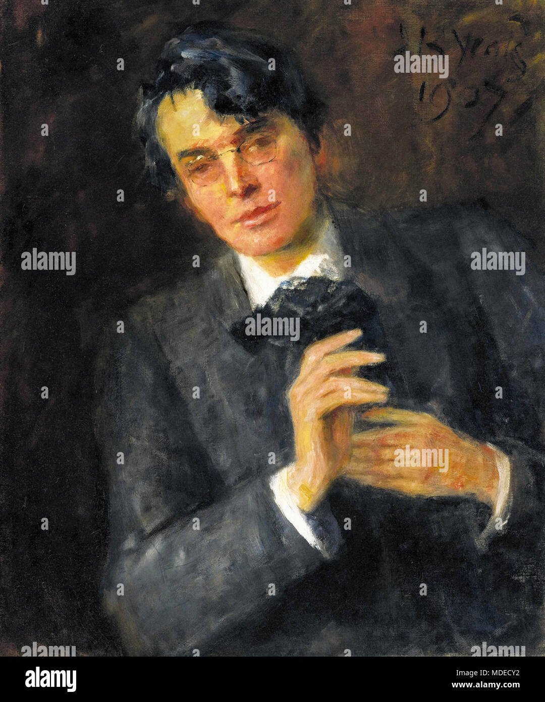 Yeats John Butler - Portrait of William Butler Yeats 2 Stock Photo - Alamy