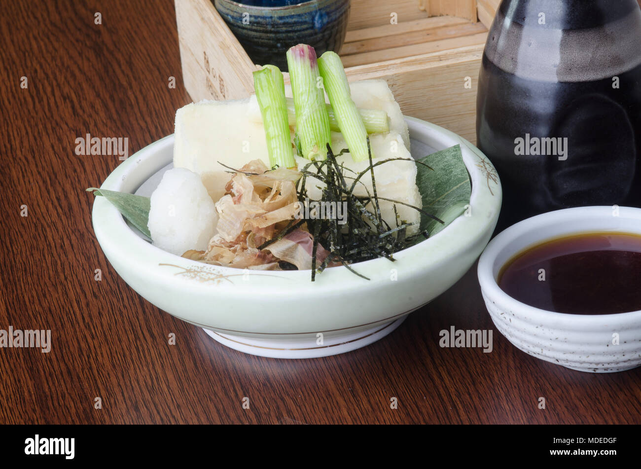 japanese cuisine. tofu on background Stock Photo - Alamy