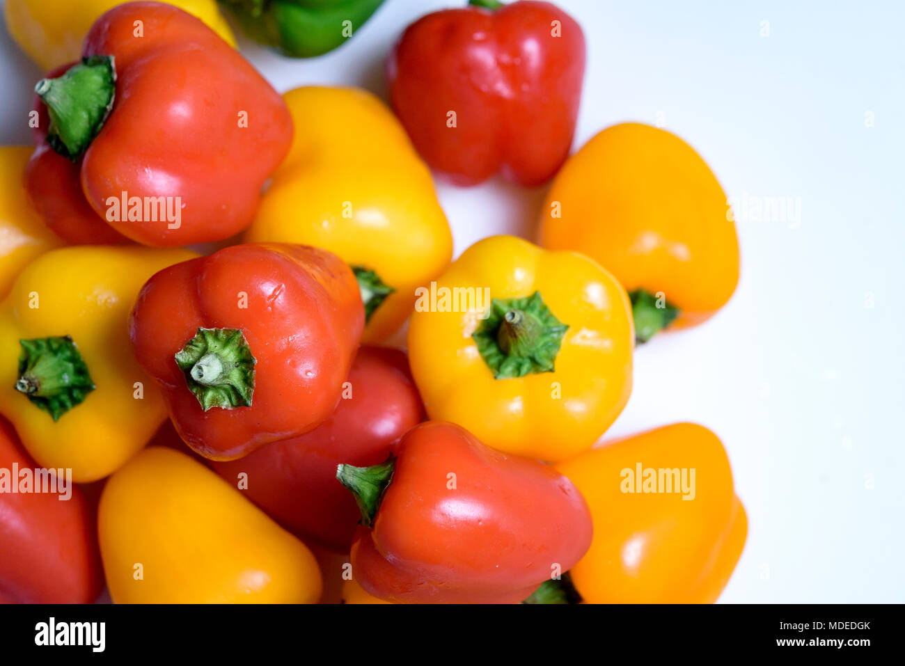 Colorful Bell Peppers Stock Photo - Alamy