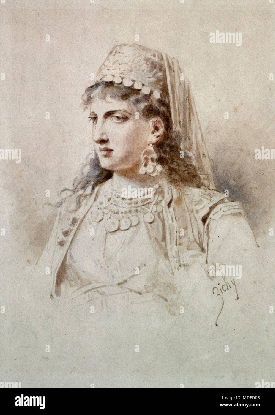Mihály zichy portrait hi-res stock photography and images - Alamy