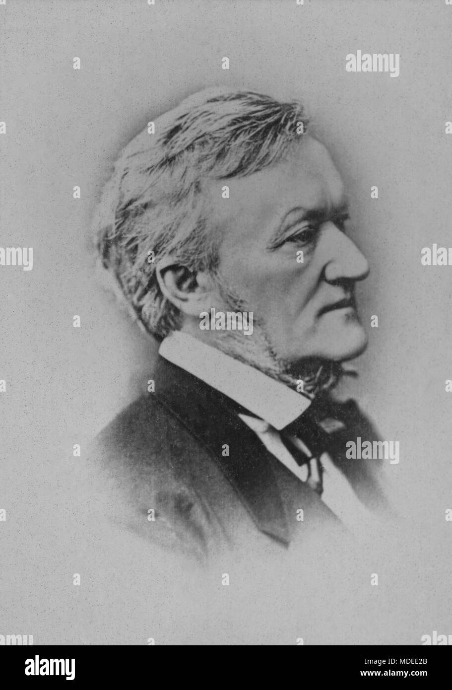 Richard wagner 1813 1883 Black and White Stock Photos & Images - Alamy