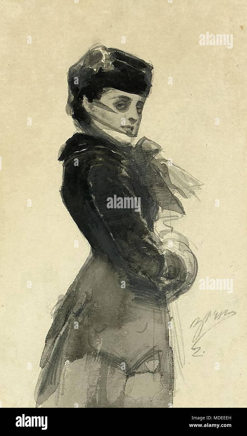 Zorn Anders - I Sorg 1 Stock Photo - Alamy