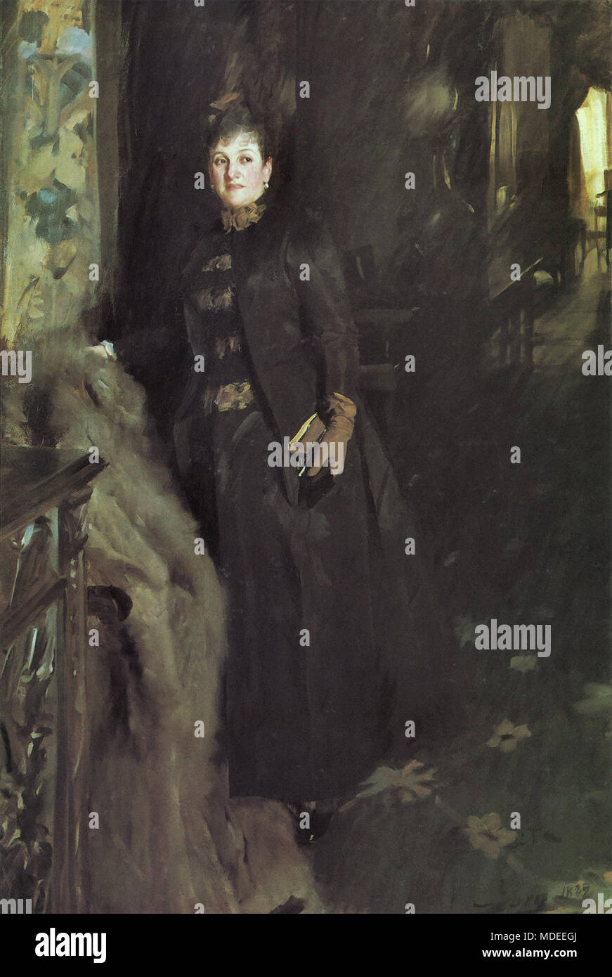 Zorn Anders - Madame Clara Rikoff Stock Photo - Alamy