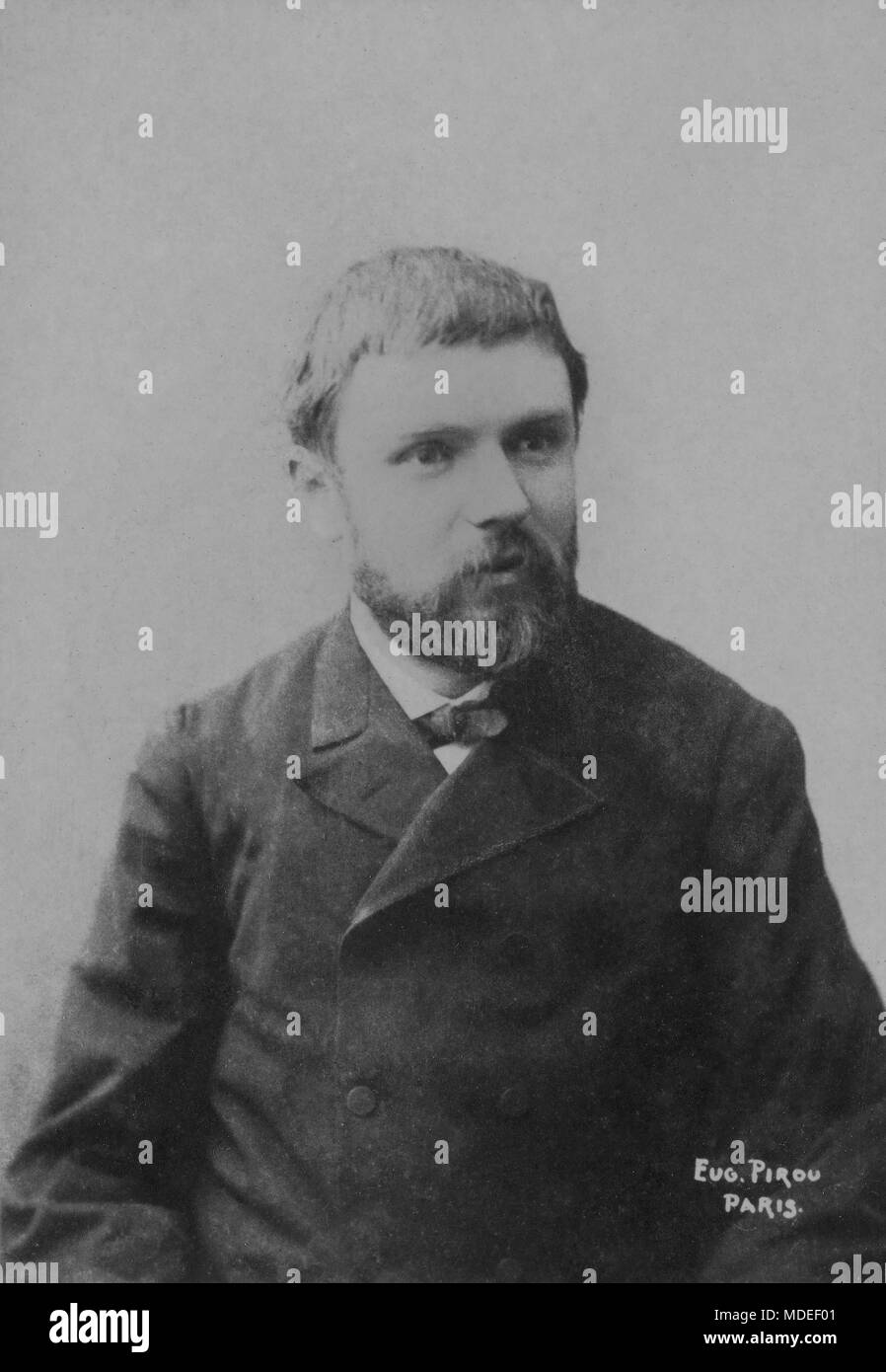 Portrait of Henry Poincare ( 1854 - 1912 ) mathematician - photography ...