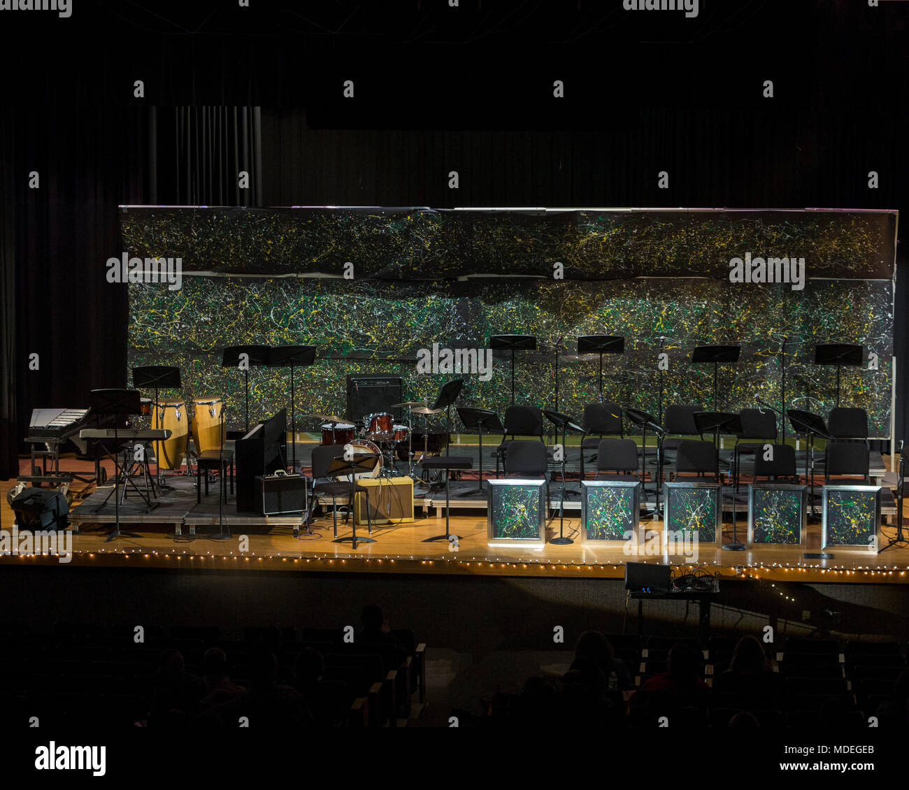 the stage is set for the magic to begin Stock Photo - Alamy