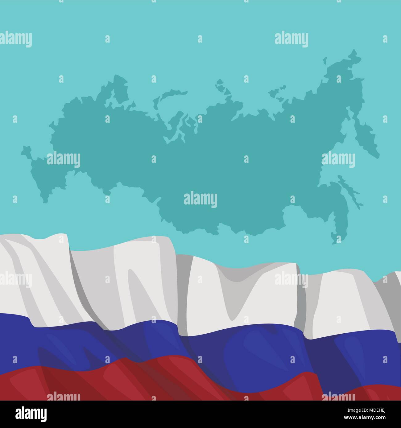 Russia travel poster Stock Vector Image & Art - Alamy