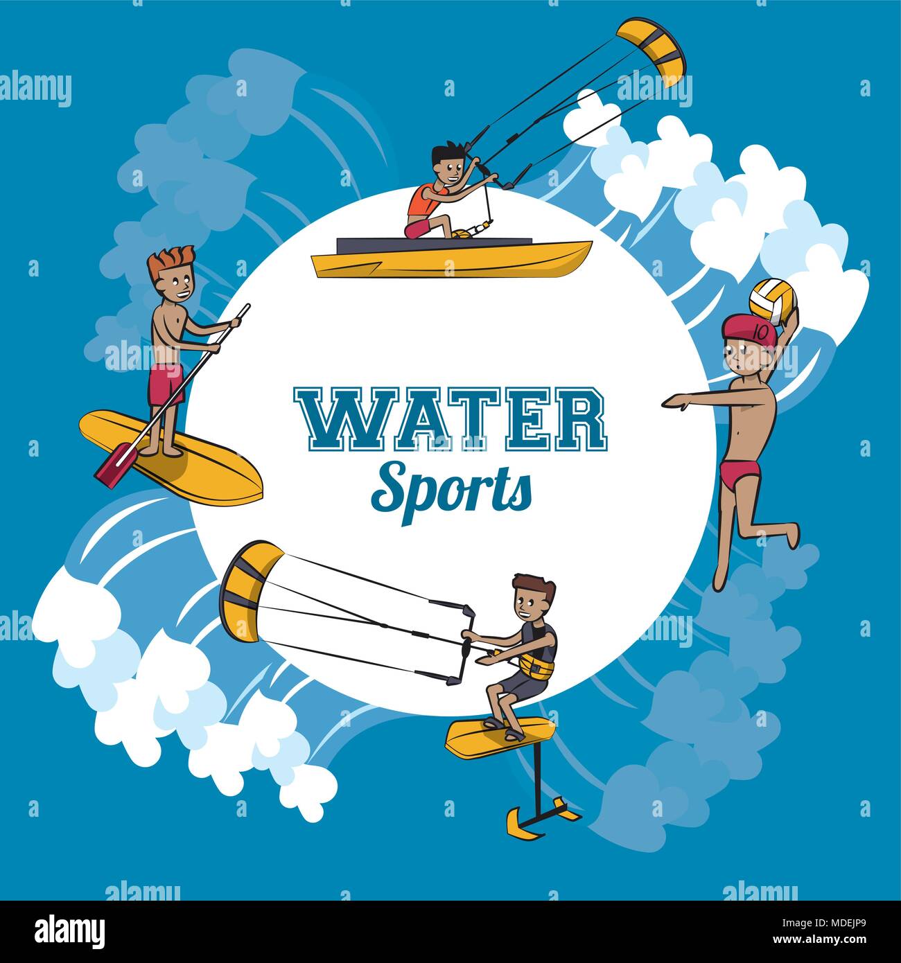 Surf boat racing Stock Vector Images - Alamy