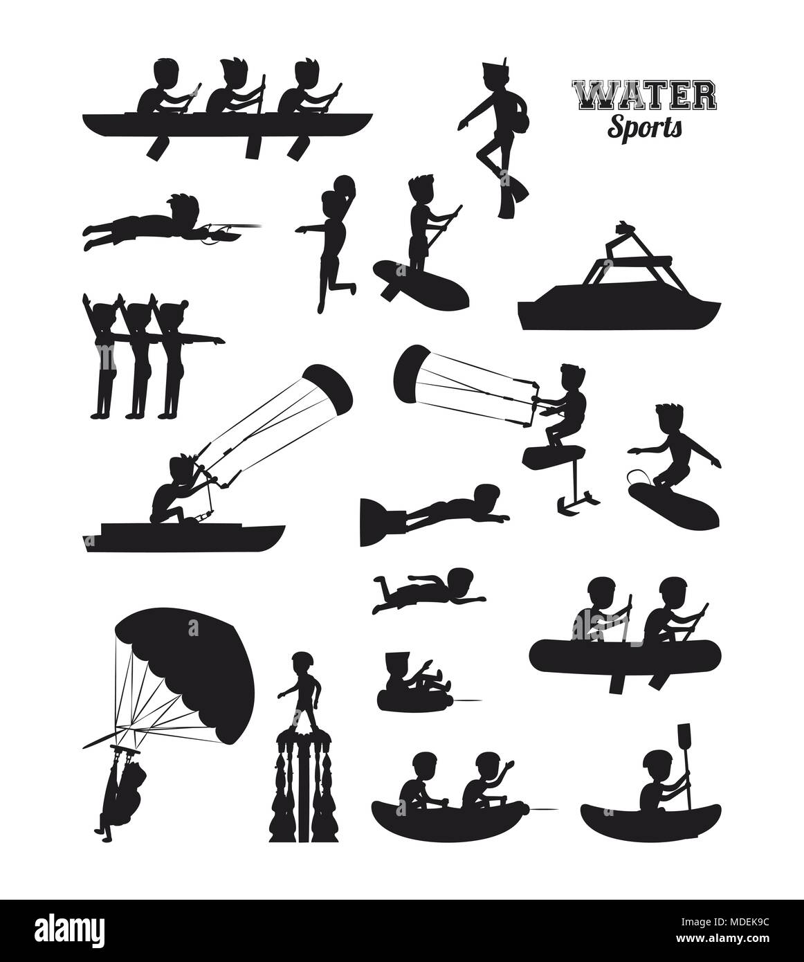 Canoe Cut Out Stock Images & Pictures - Alamy