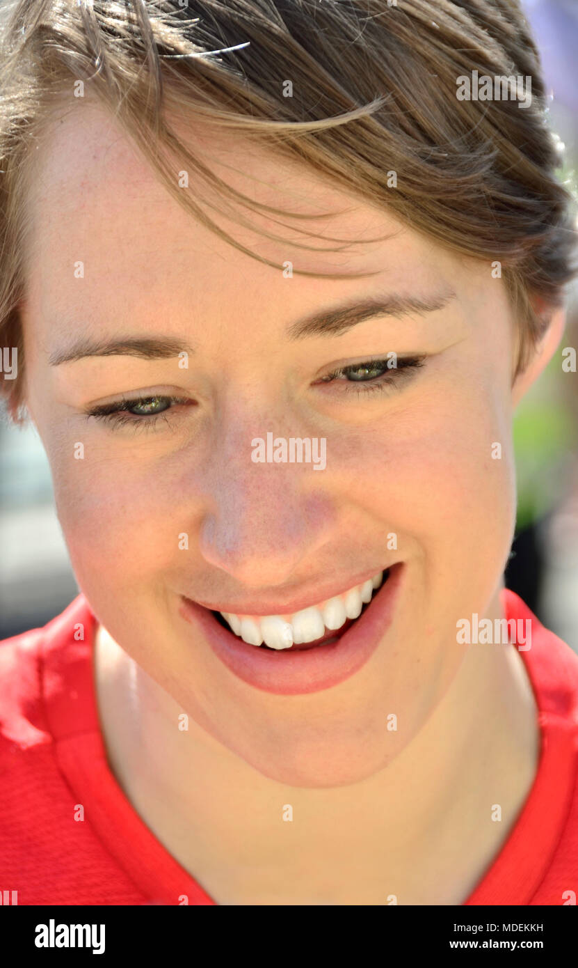 Lizzy Yarnold on a tour of the area around Sevenoaks, Kent, where she ...