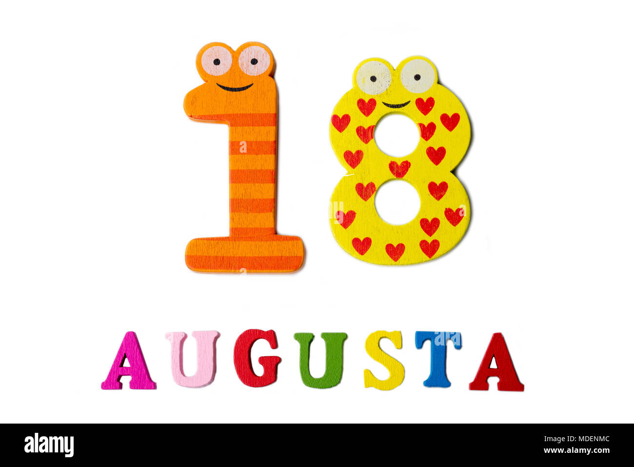 18th birthday background Cut Out Stock Images & Pictures - Alamy