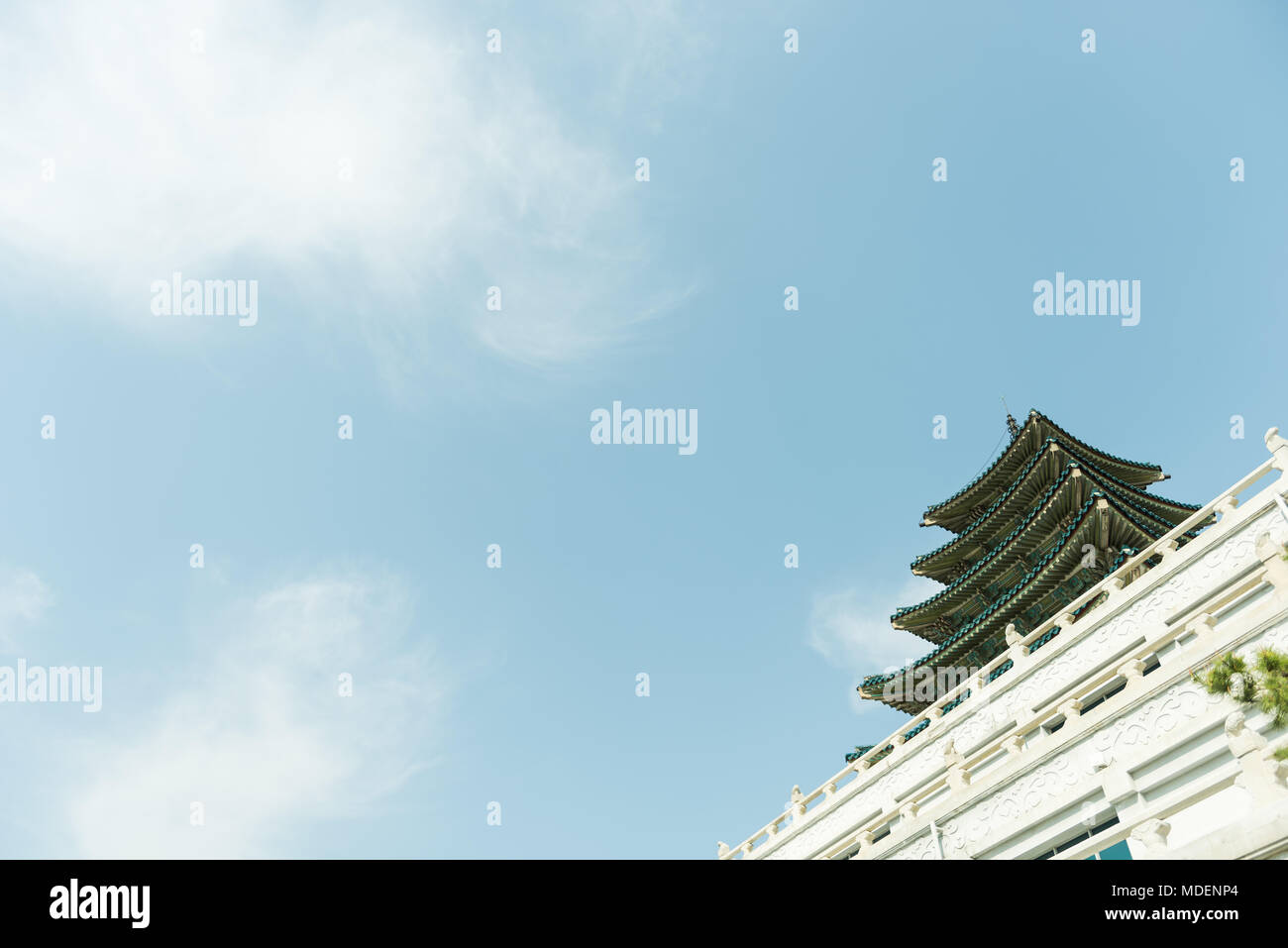 This is a Korean traditional museum in Gyeongbokgung Palace. The ...