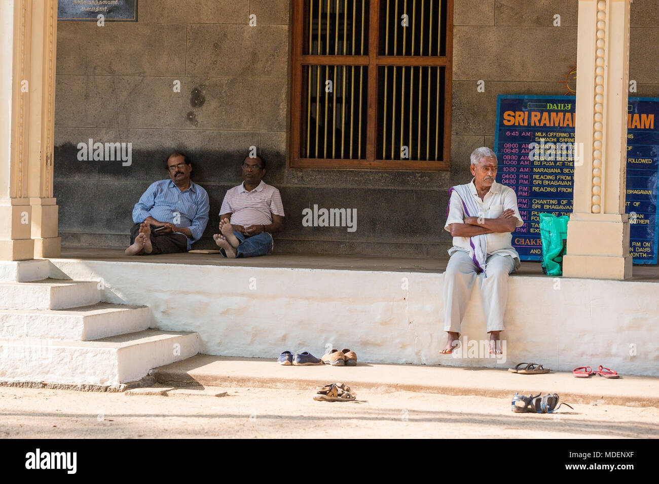 Ashram of Sri Ramana Maharshi, Tiruvannamalai, Tamil Nadu, India ...